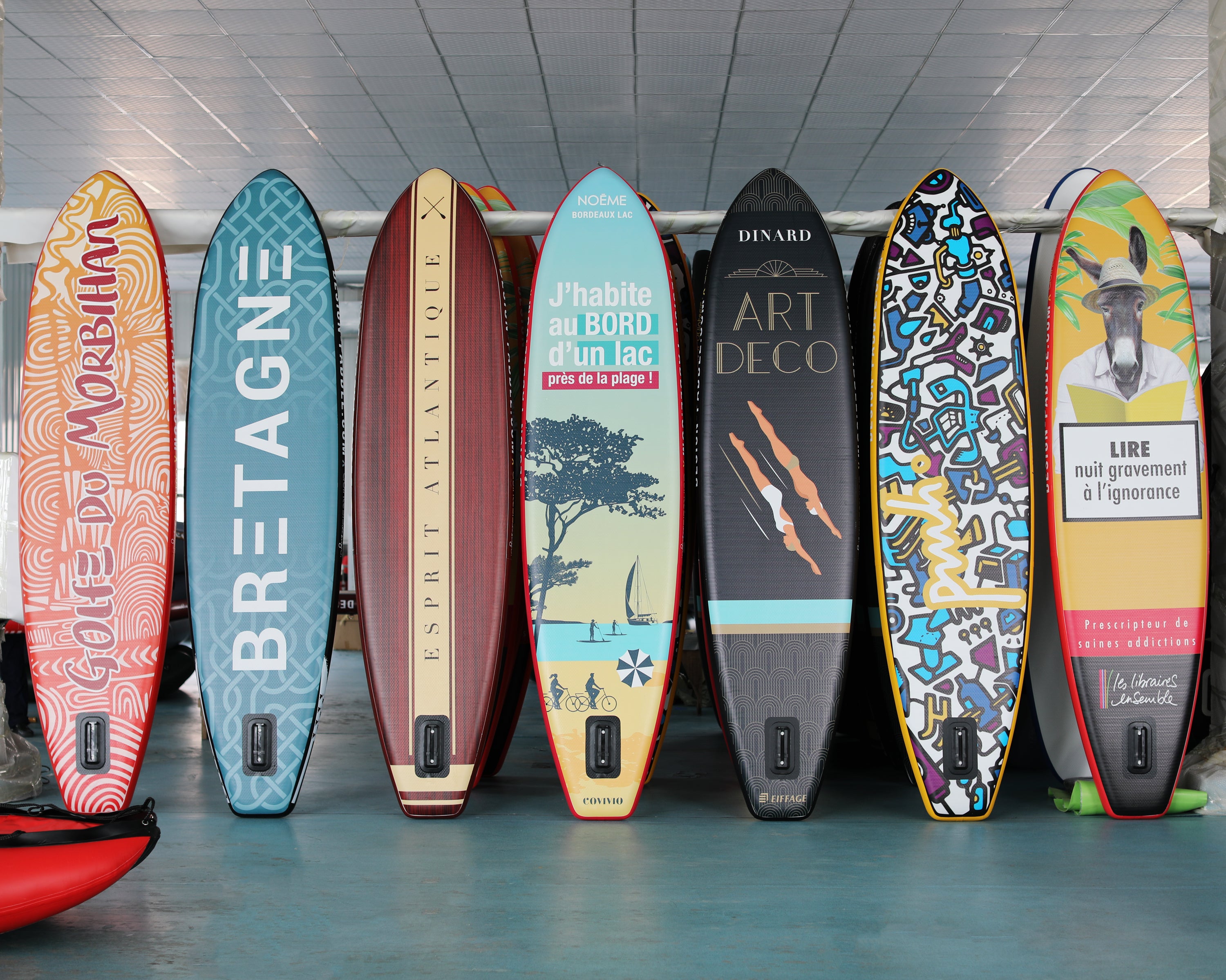 Naviguez avec style : Découvrez notre agence de vente de paddles perso ...